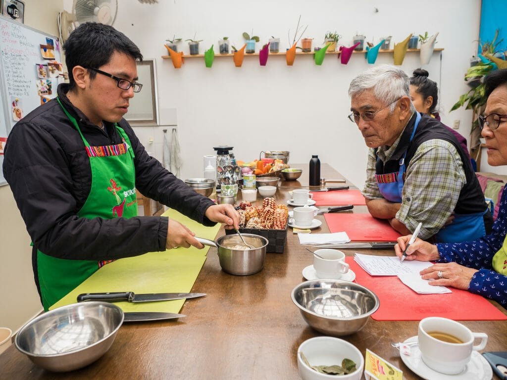 Buen Apetito: a delicious cooking class with SkyKitchen Peru in Lima ⋆ ...