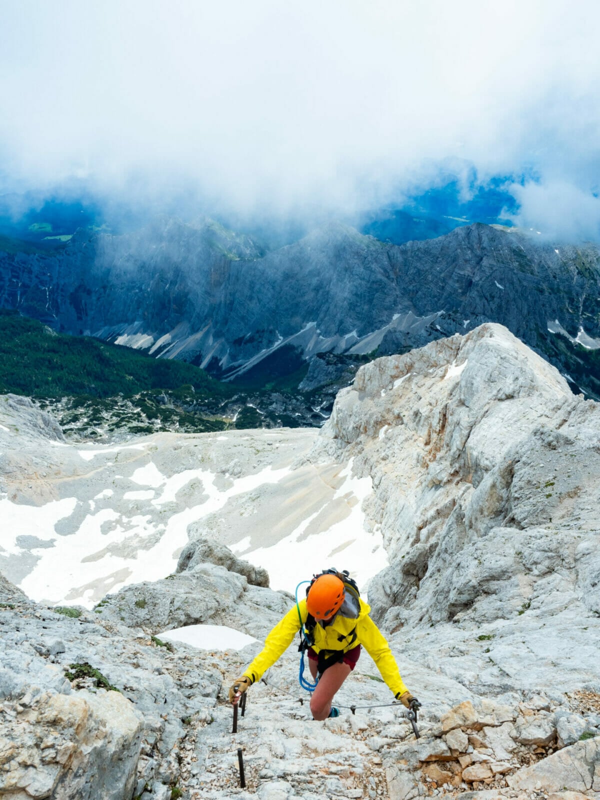 Climbing Mt Triglav: Čez Prag, Tominšek & Mali Triglav via ferrata in ...