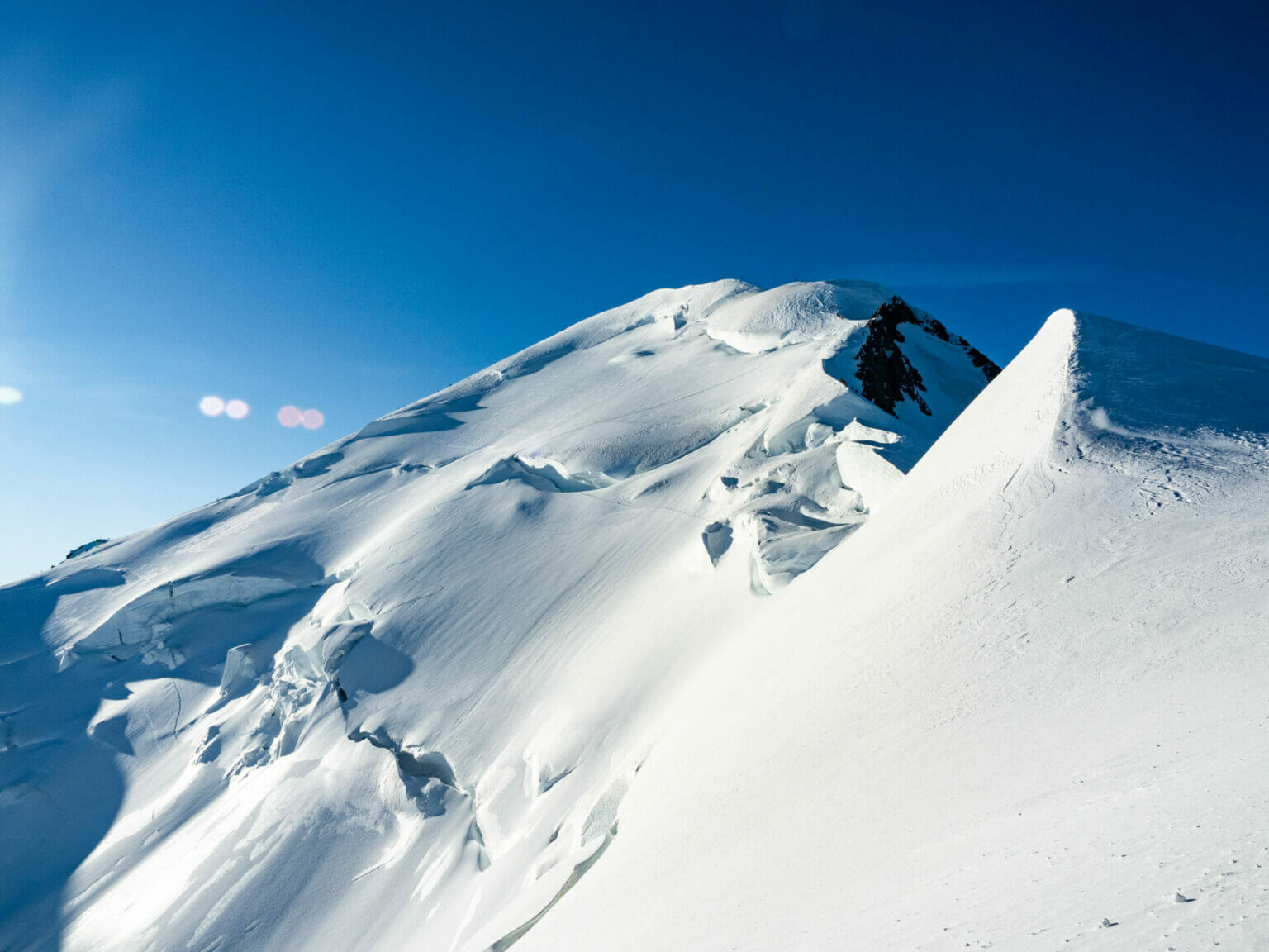 Solo climbing Mont Blanc via the Goûter Route ⋆ brooke beyond