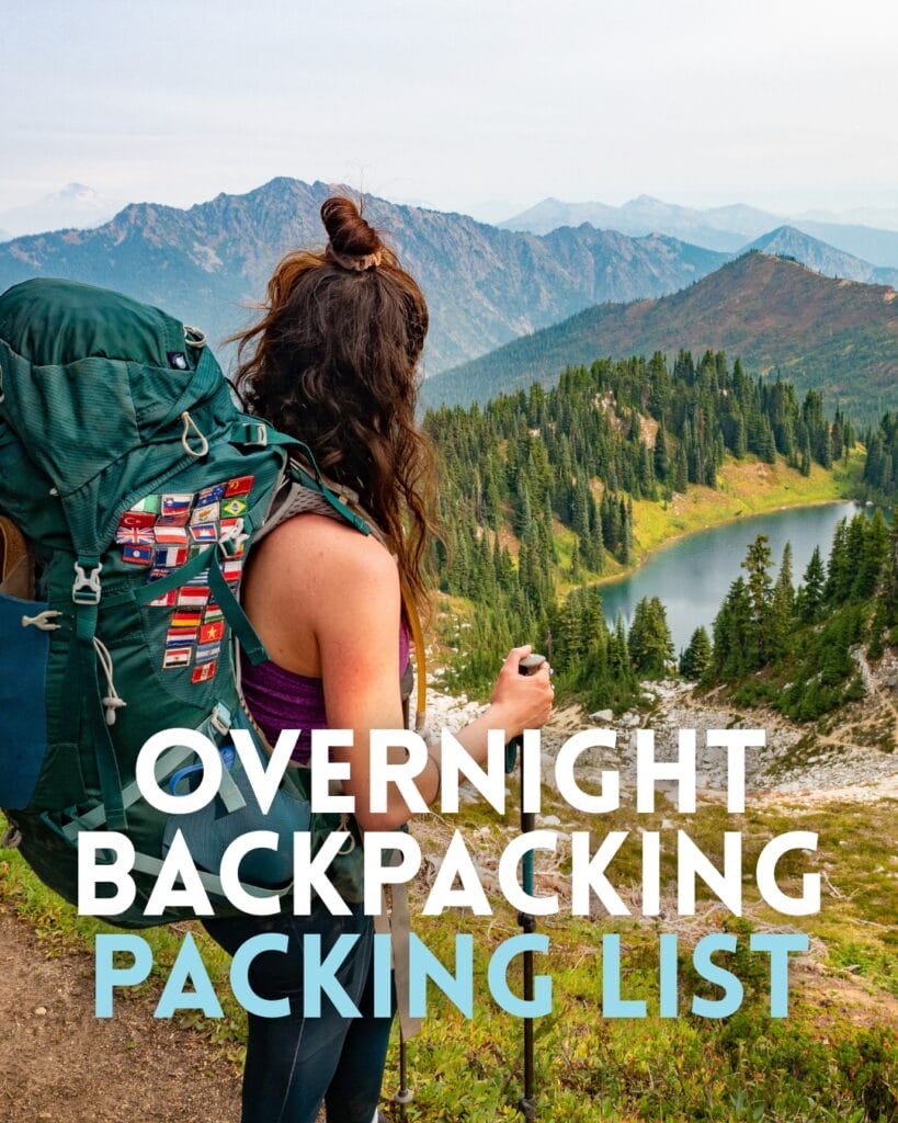 The ultimate overnight backpacking packing list ⋆ brooke beyond