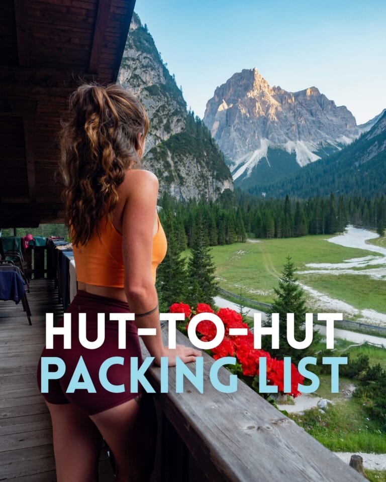 The ultimate hut-to-hut packing list (for multi-day hikes without ...