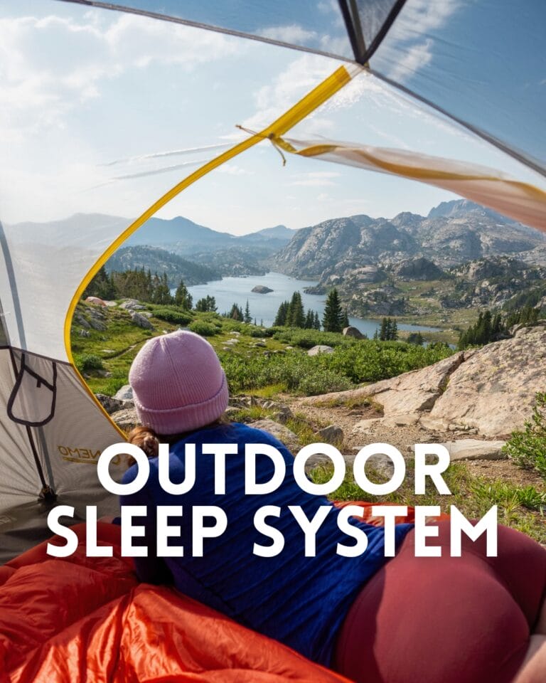 Choosing the best outdoor sleep system: sleeping bags, sleeping pads ...