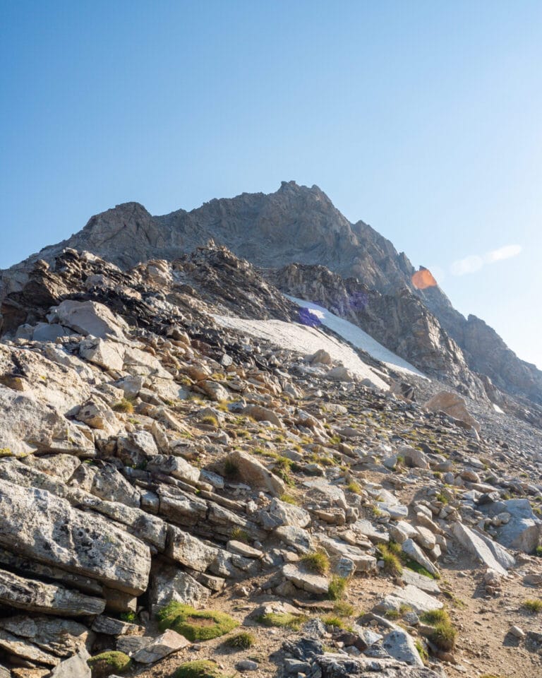 Climbing Middle Teton & South Teton in Wyoming (Class 2-4 scrambling) ⋆ ...