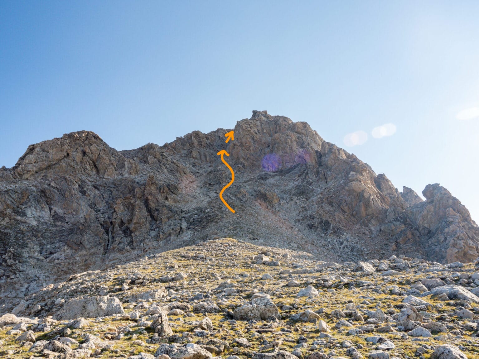 Climbing Middle Teton & South Teton in Wyoming (Class 2-4 scrambling) ⋆ ...