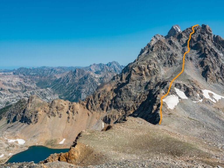 Climbing Middle Teton & South Teton in Wyoming (Class 2-4 scrambling) ⋆ ...